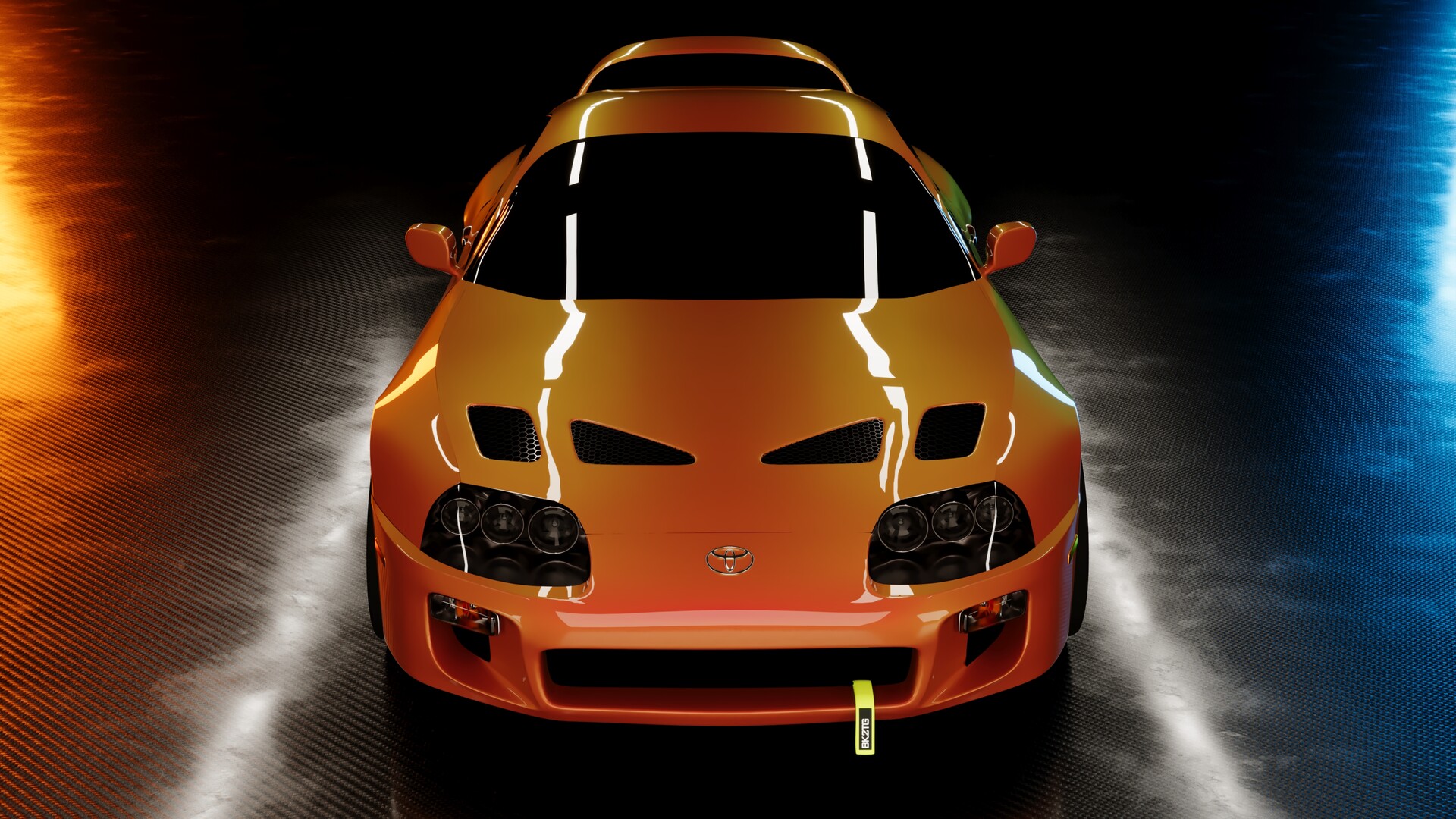 ArtStation - Toyota Supra Mk IV 1993