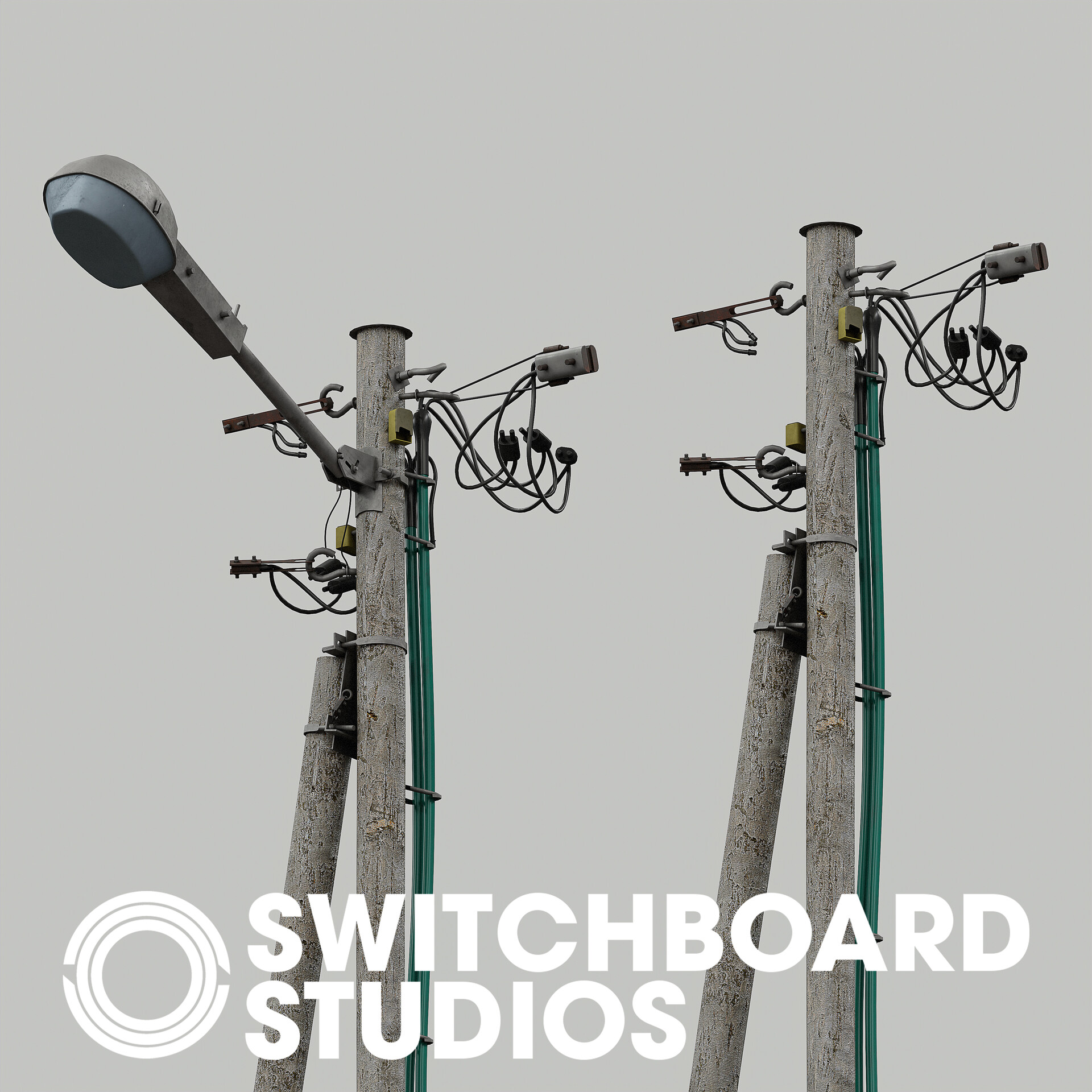 ArtStation - Switchboard Studios - Electric Pole