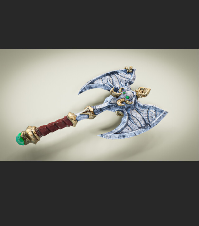 ArtStation - Double-edged axe