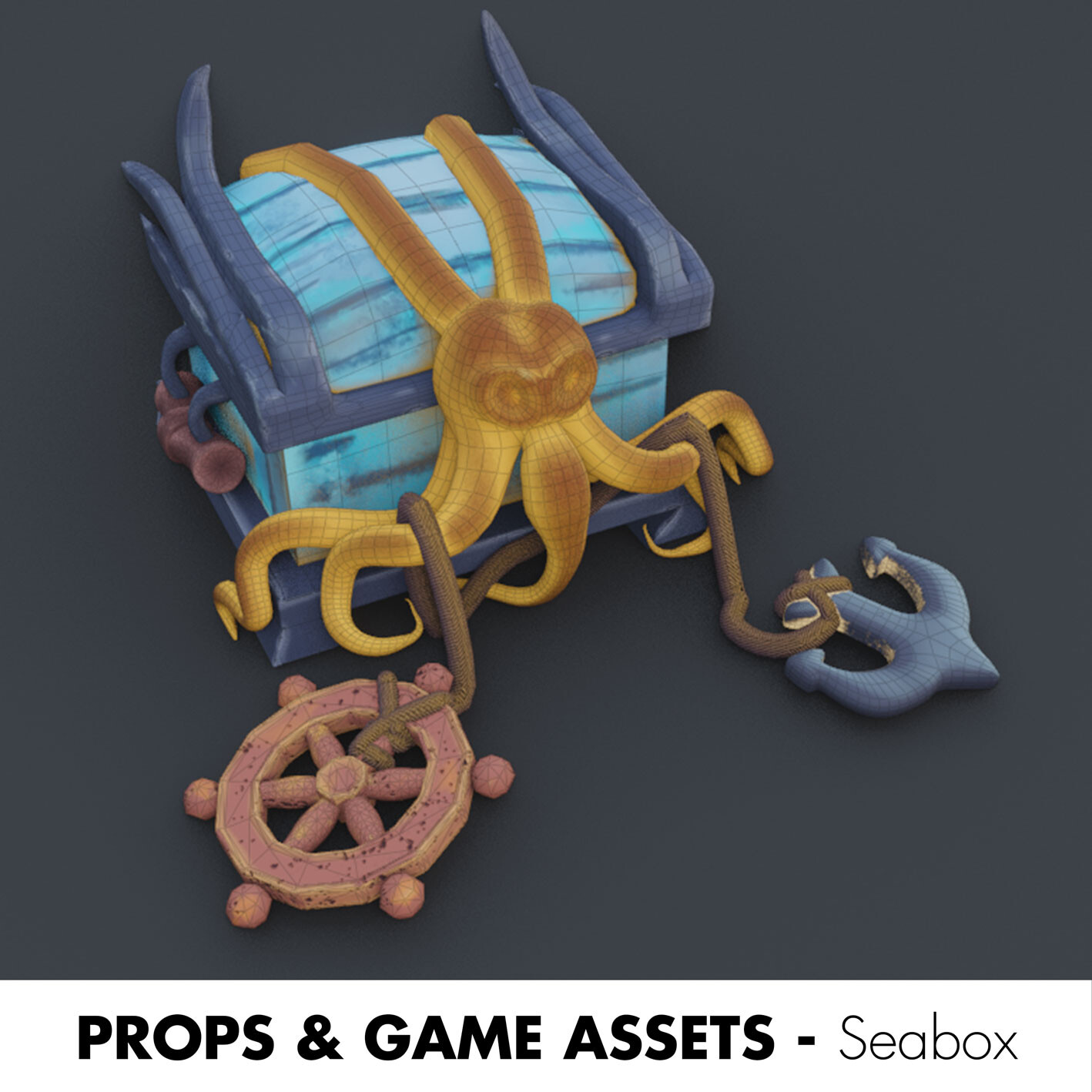 ArtStation - Seabox octopus props