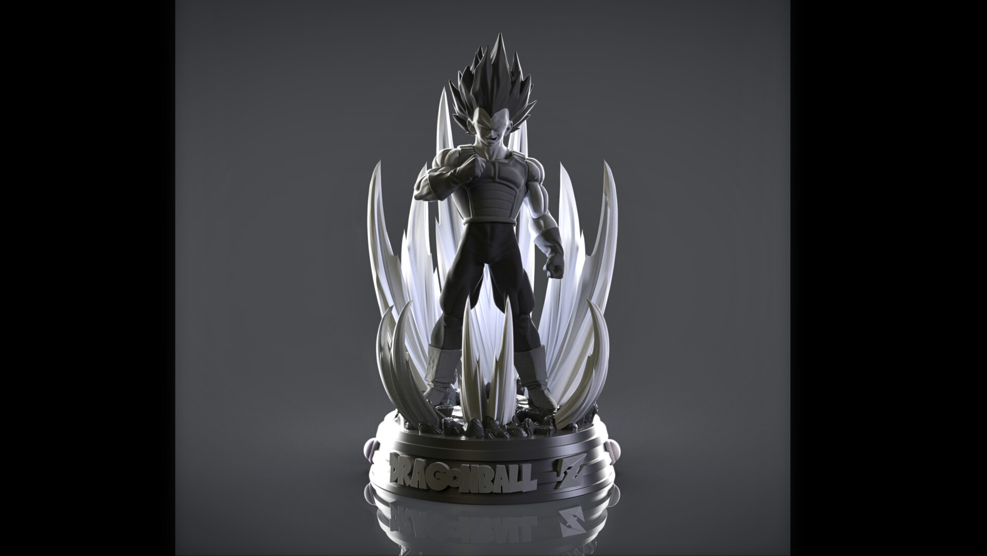 ArtStation - Vegeta Statue