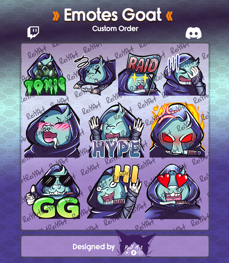 ArtStation - Emote Goat [order]