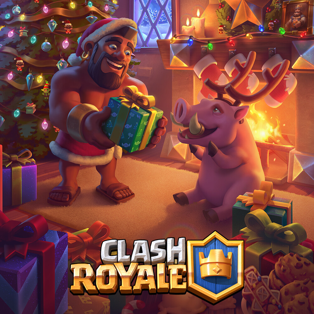 ArtStation - Clashmas Day - Clash Royale