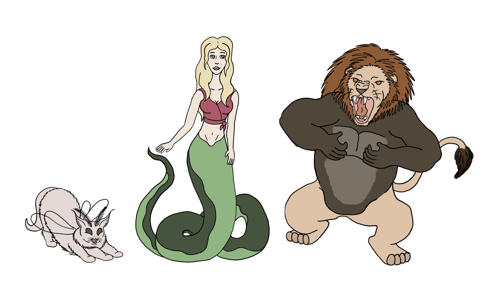 ArtStation - Character Development For Team of 3