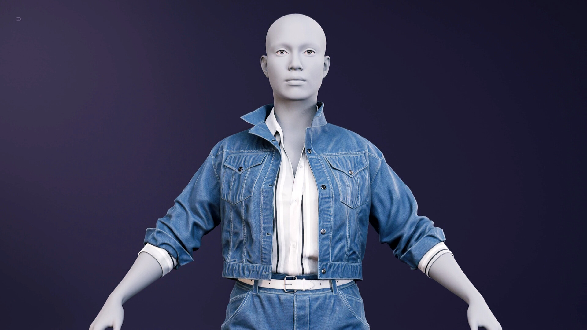 ArtStation - Denim Costumes in Unreal Engine