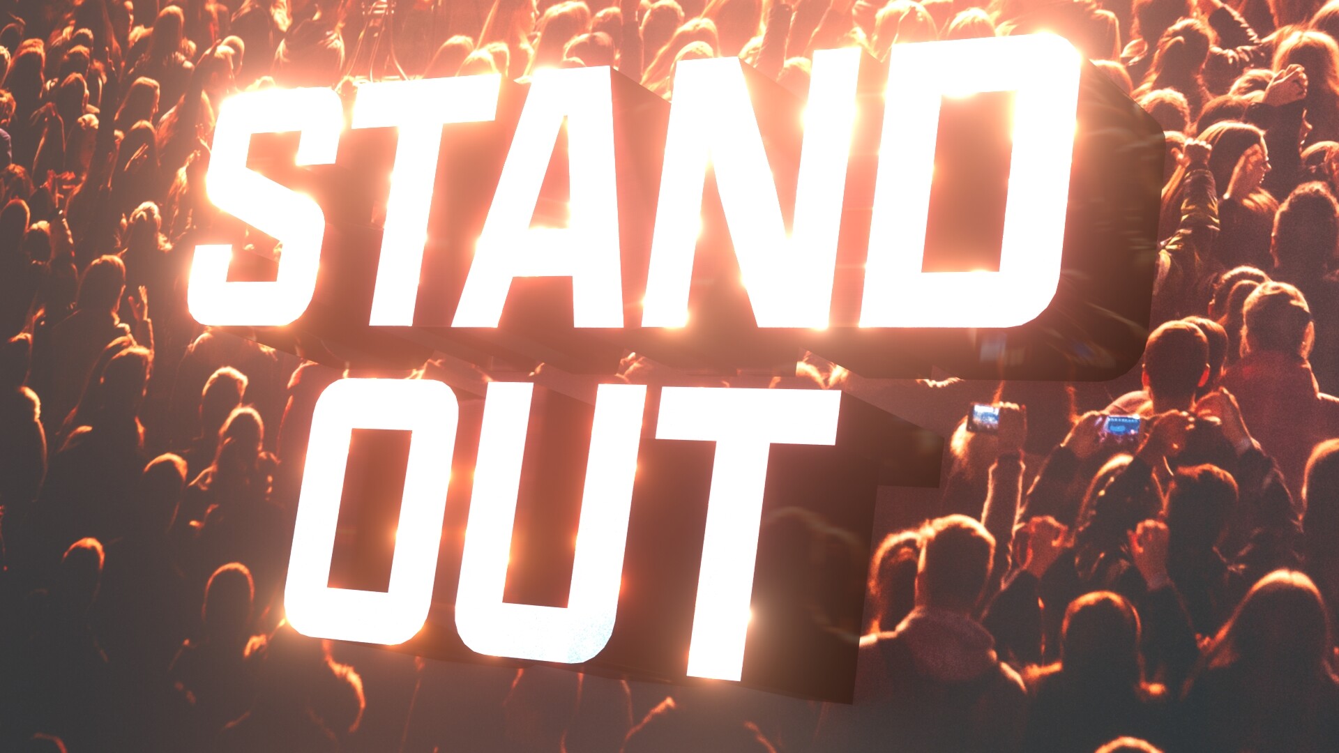 ArtStation - Stand Out Kinetic Typography