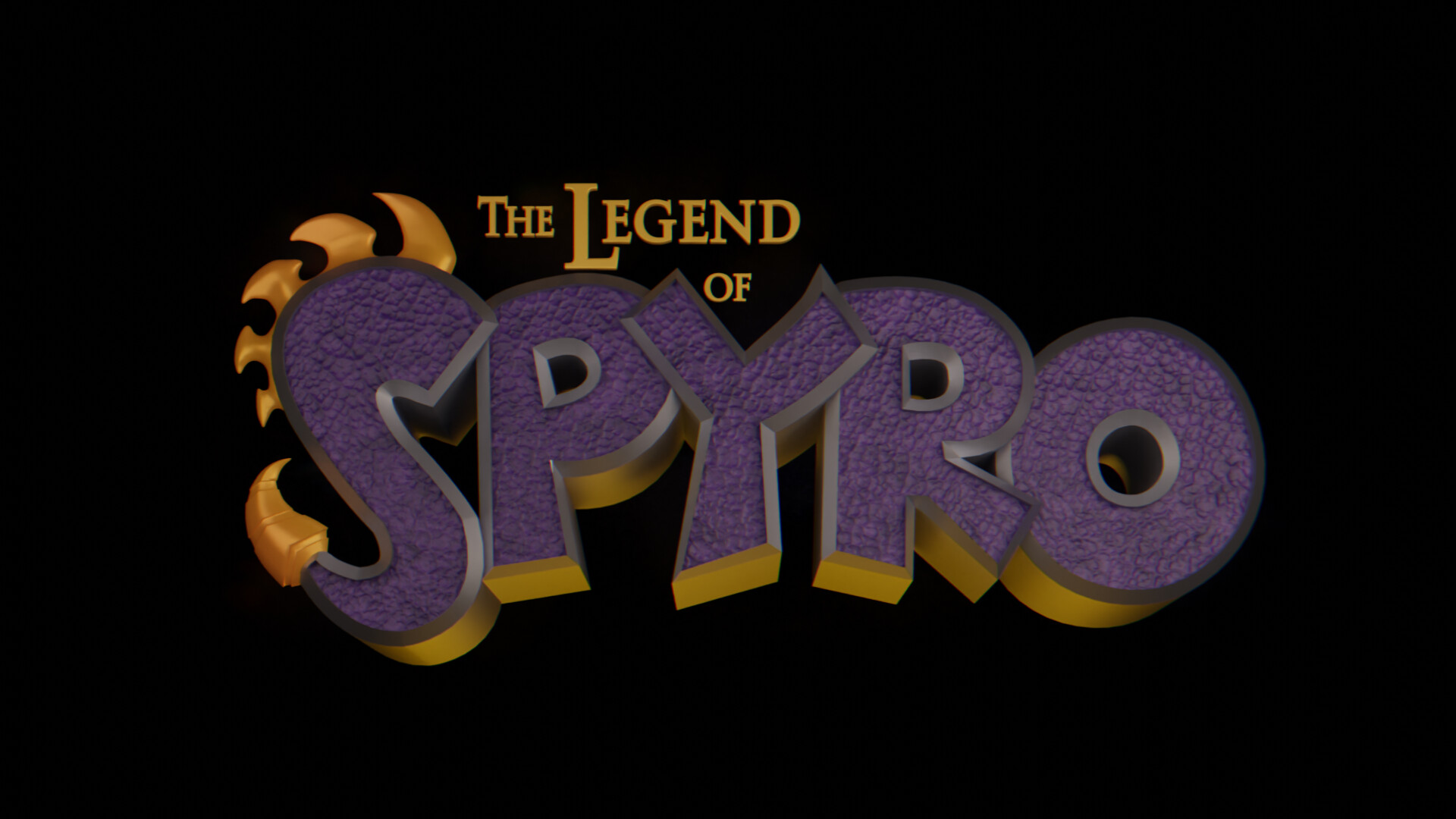 ArtStation - The Legend of Spyro LOGO