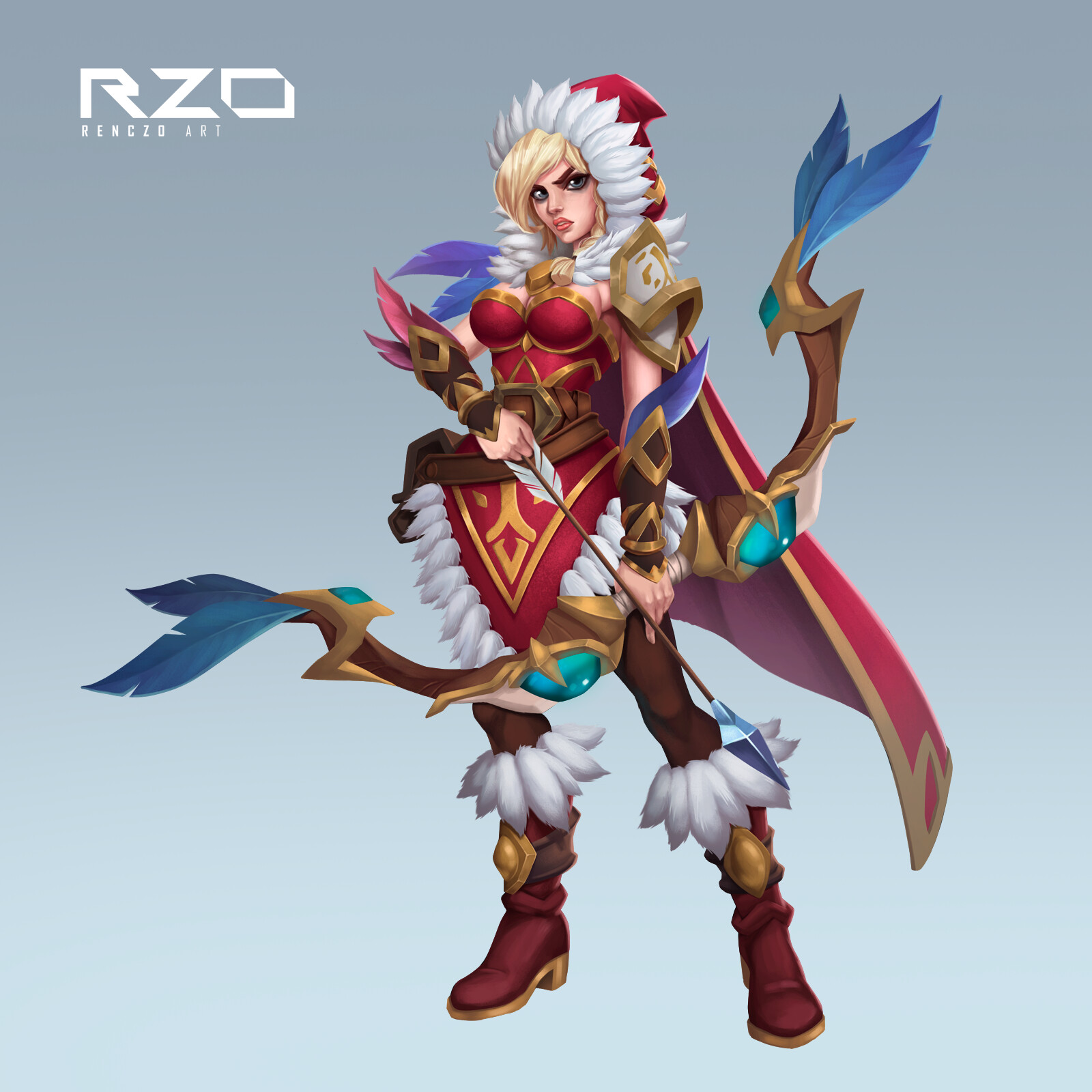 ArtStation - Winter Archer