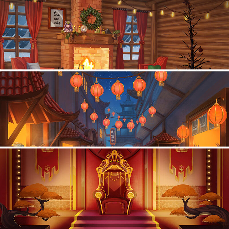 ArtStation - Backgrounds for Vtuber Streams