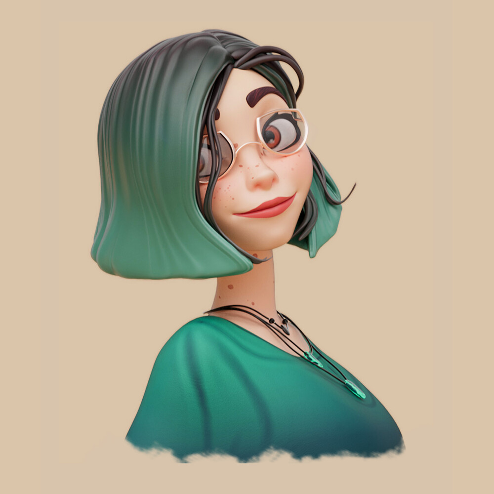 ArtStation - Flavia 3d Character