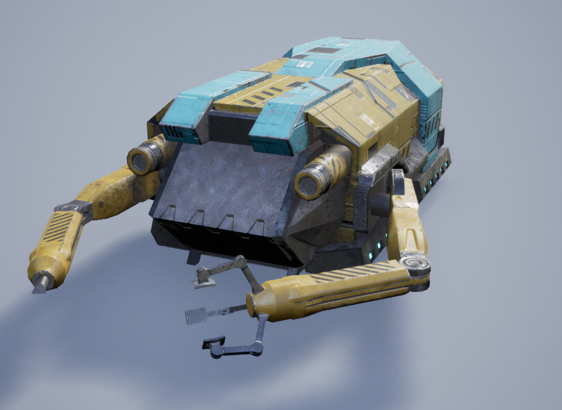 ArtStation - Mining bot, in depth