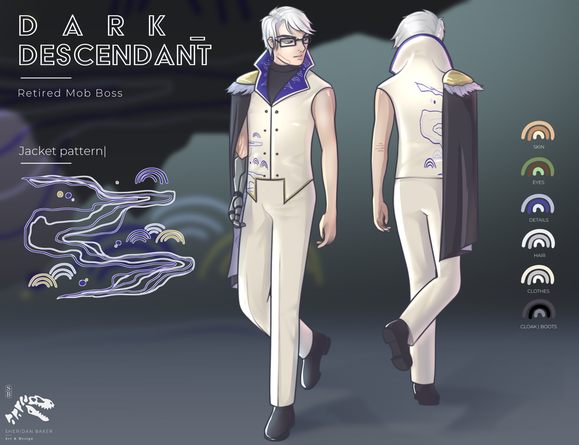 ArtStation - Retired Mob Boss with Elegance