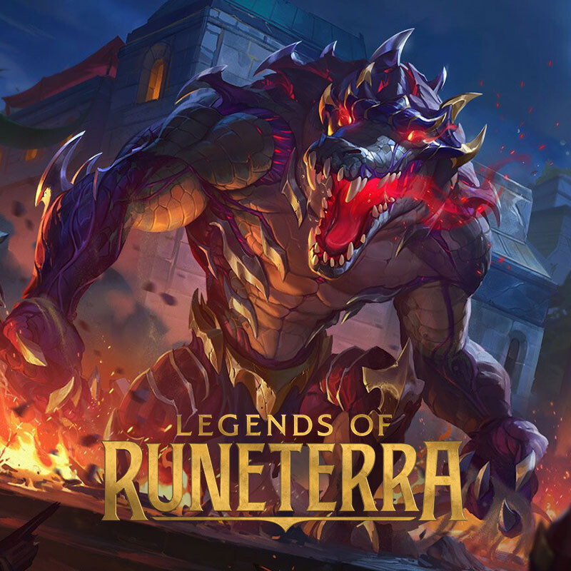 ArtStation - Renekton Corrupted Lvl 1 - Runeterra
