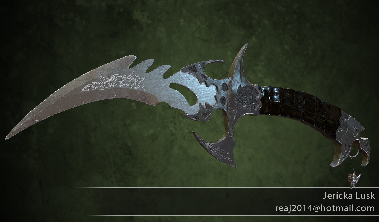 ArtStation - Dragon Dagger Progress