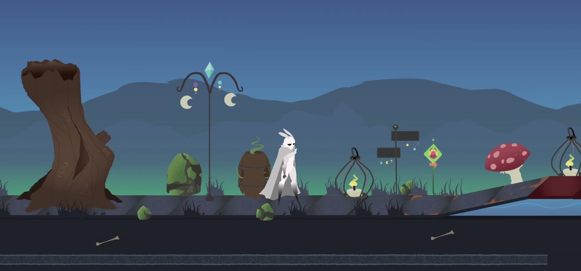 ArtStation - 2020 Student Moth Game Clip