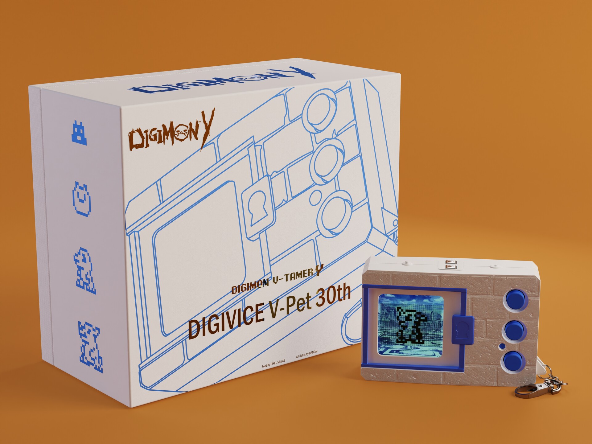 ArtStation - DIGIMON V-Pet toy