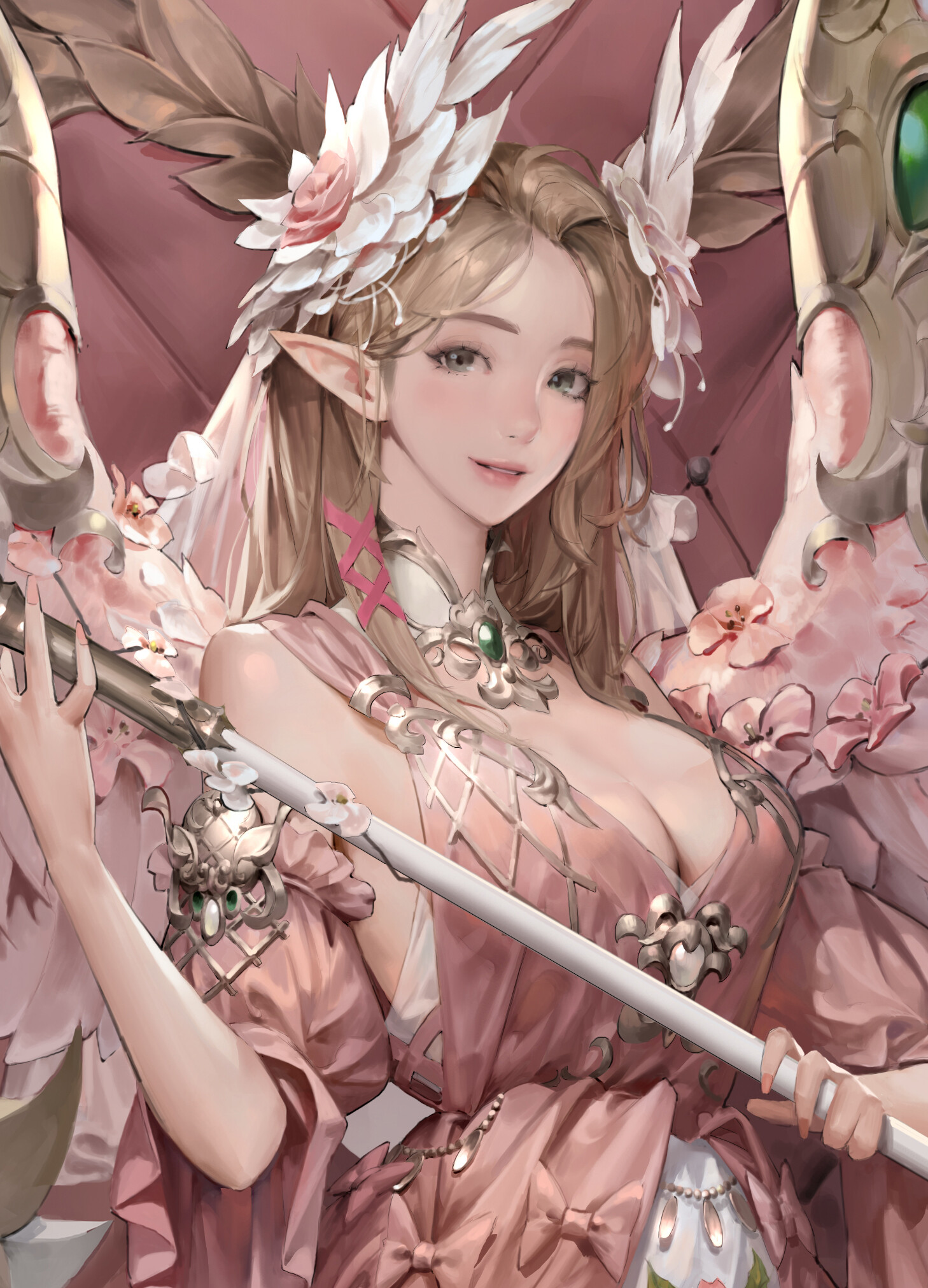 ArtStation - Flower Goddess