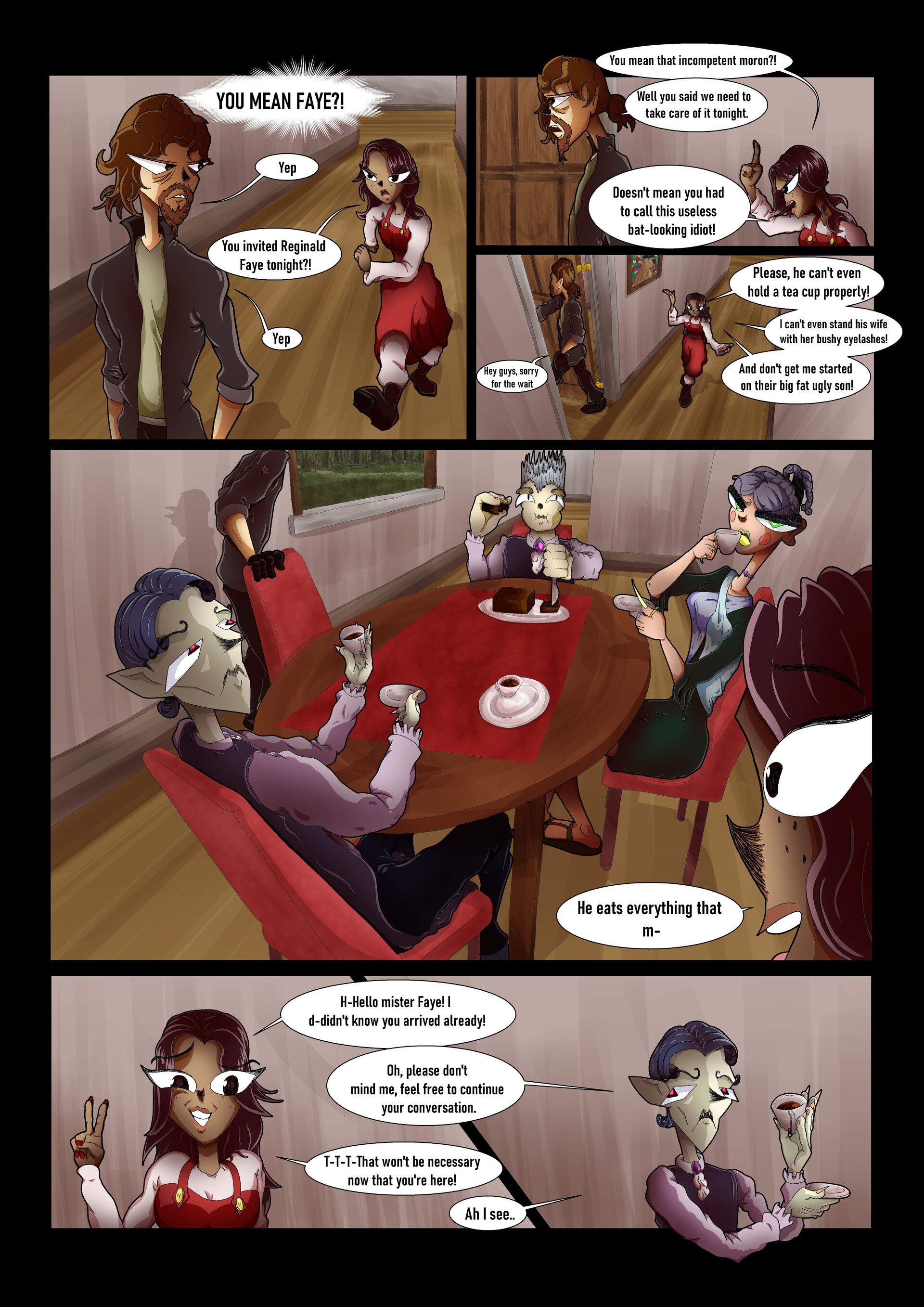 ArtStation - Comic progression