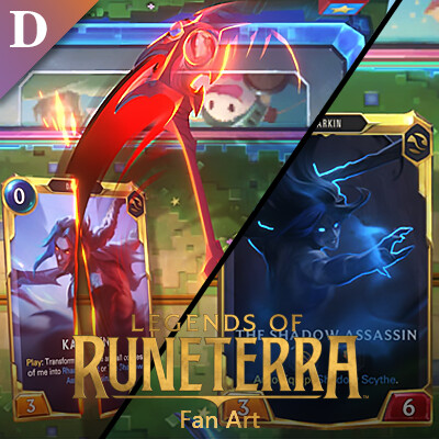 ArtStation - Lor Kayn play animation