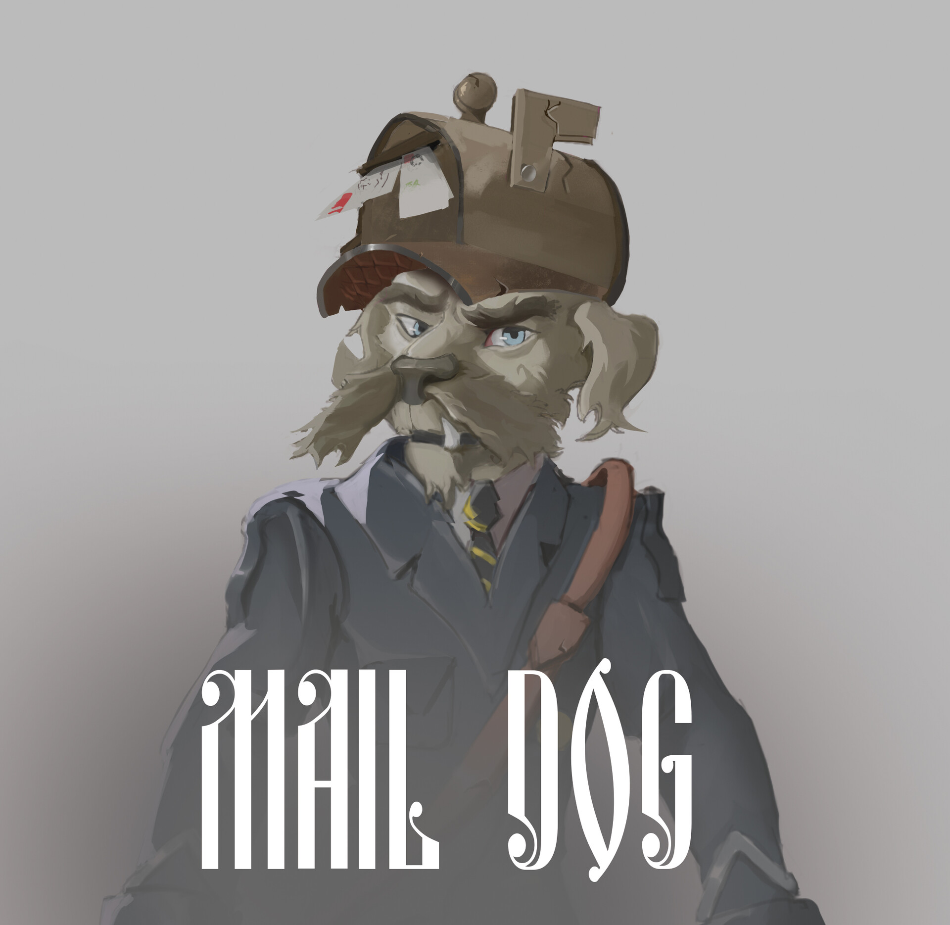 ArtStation - Mail dog