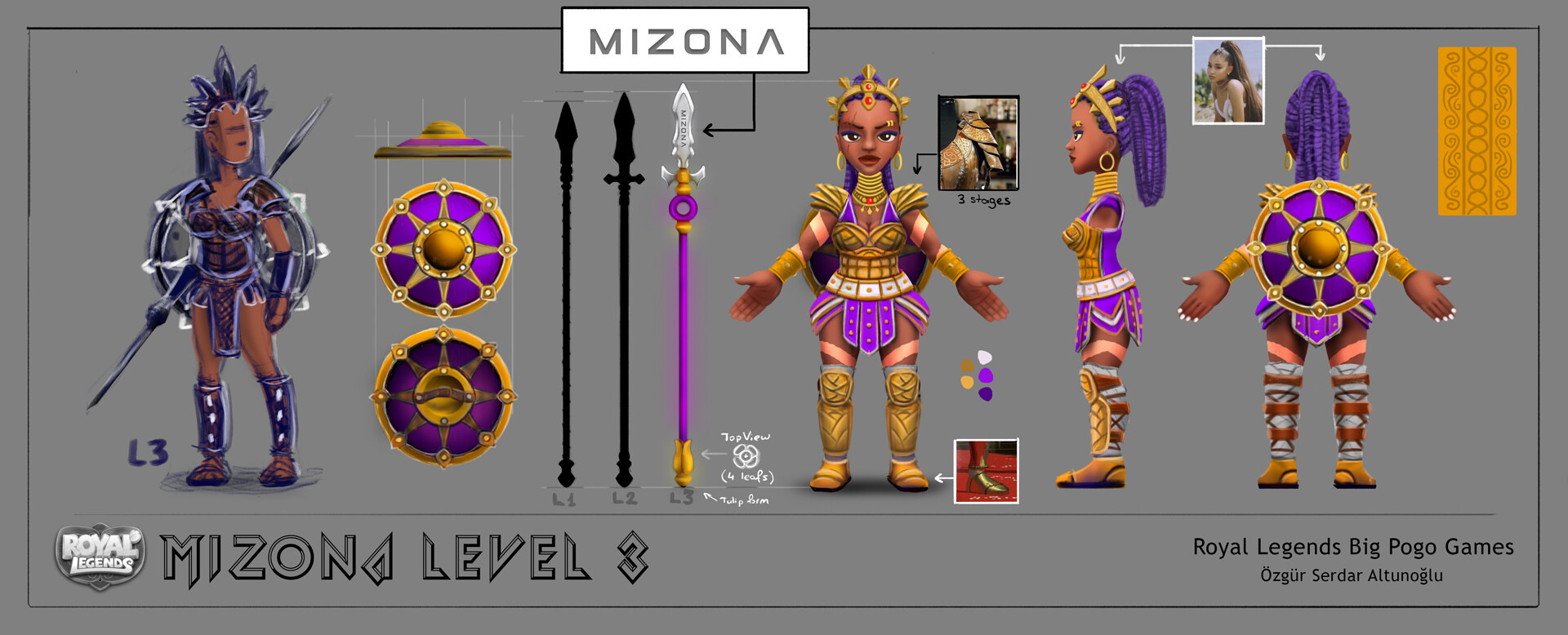 ArtStation - Mizona - Warrior Queen