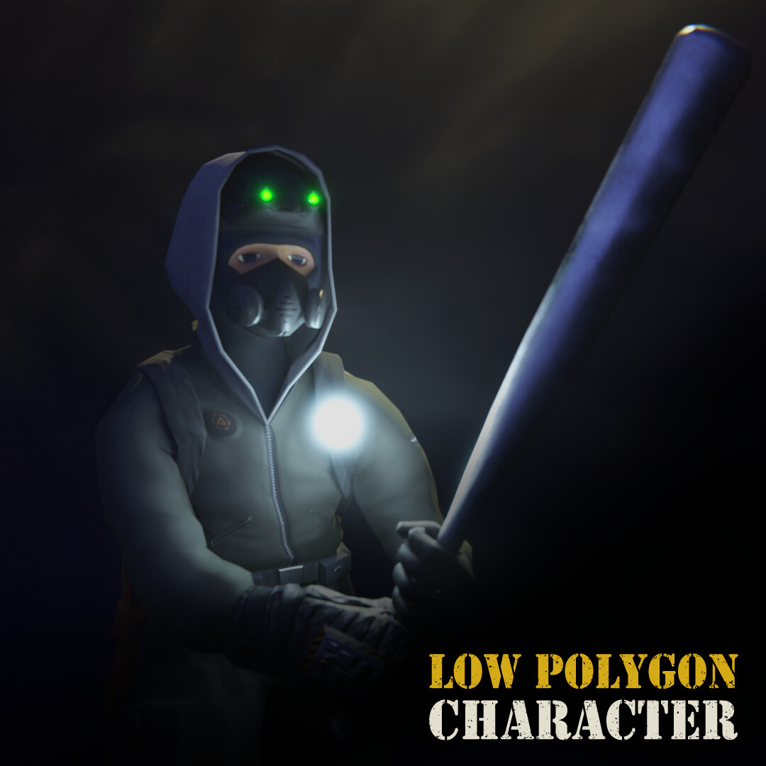 ArtStation - Low Polygon Character