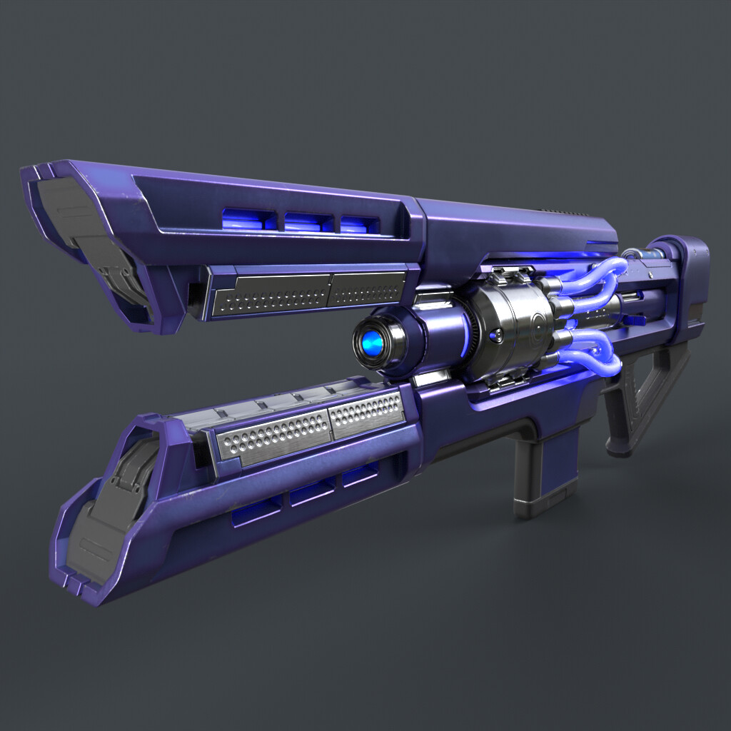 ArtStation - Destiny 2: ColdHeart Trace Rifle