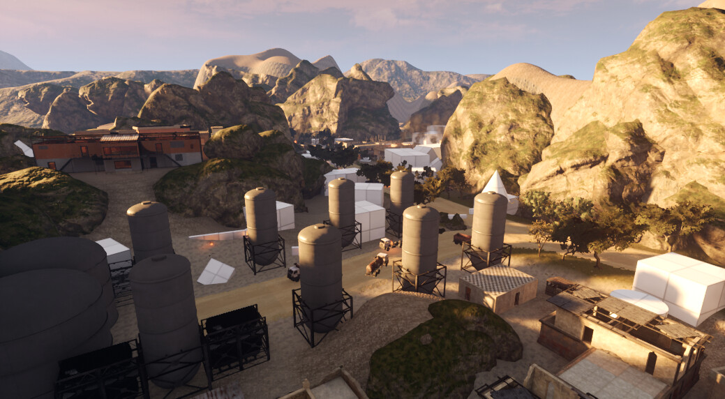 ArtStation - Insurgency Sandstorm | Checkpoint map "Valley"