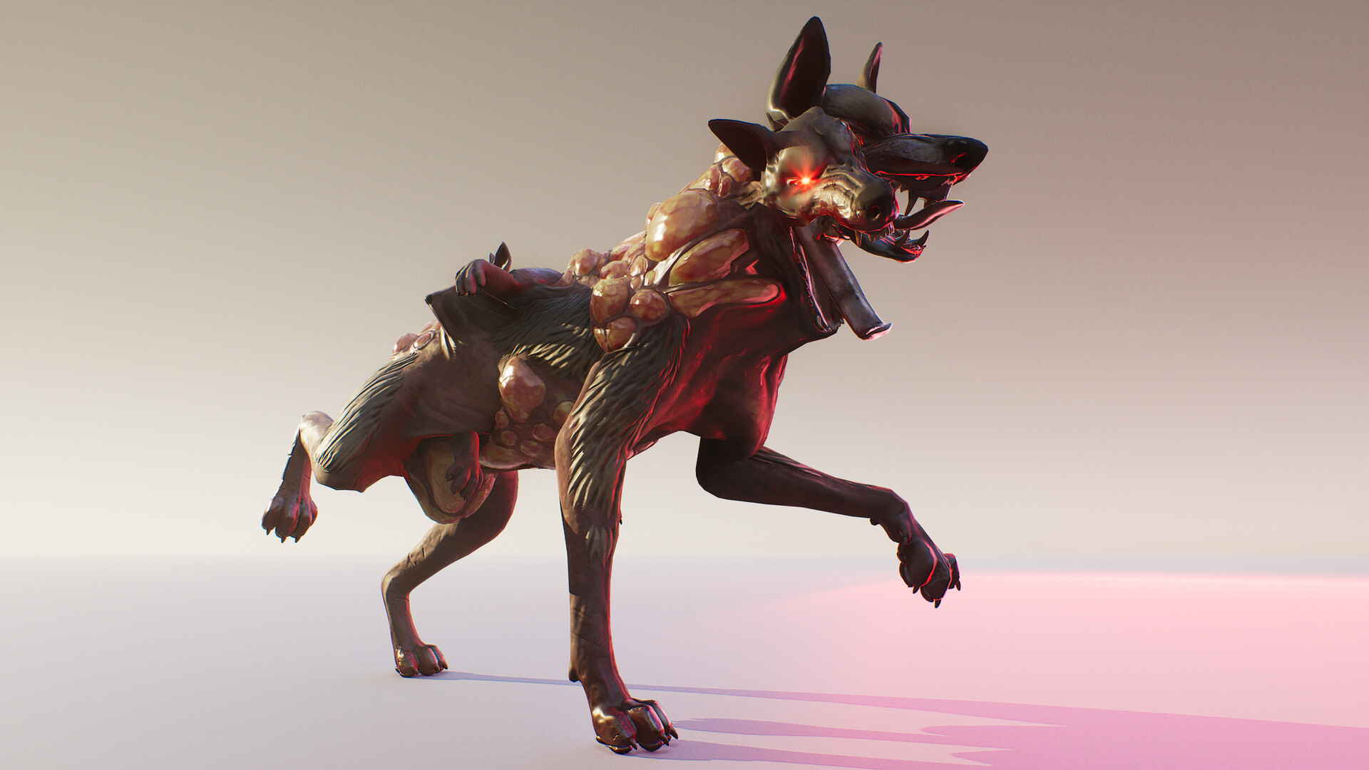 ArtStation - Badlands Wolf Control Rig