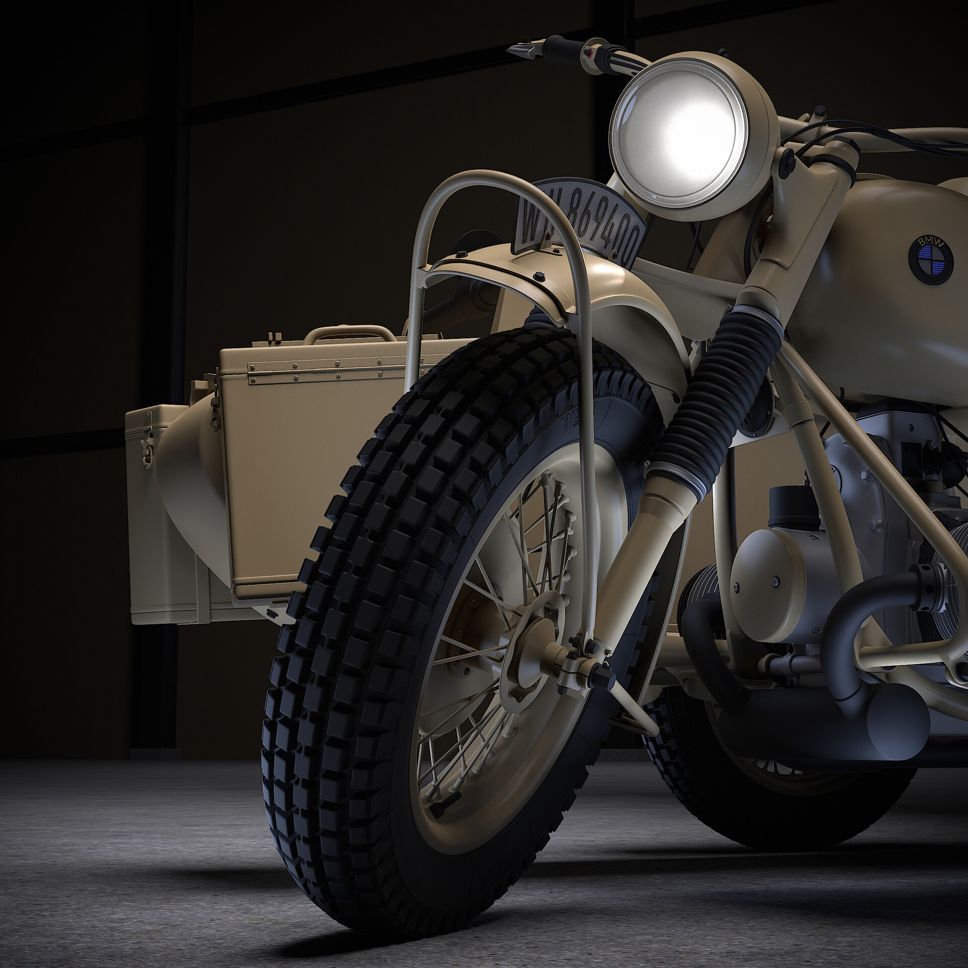 ArtStation - BMW R75 1944