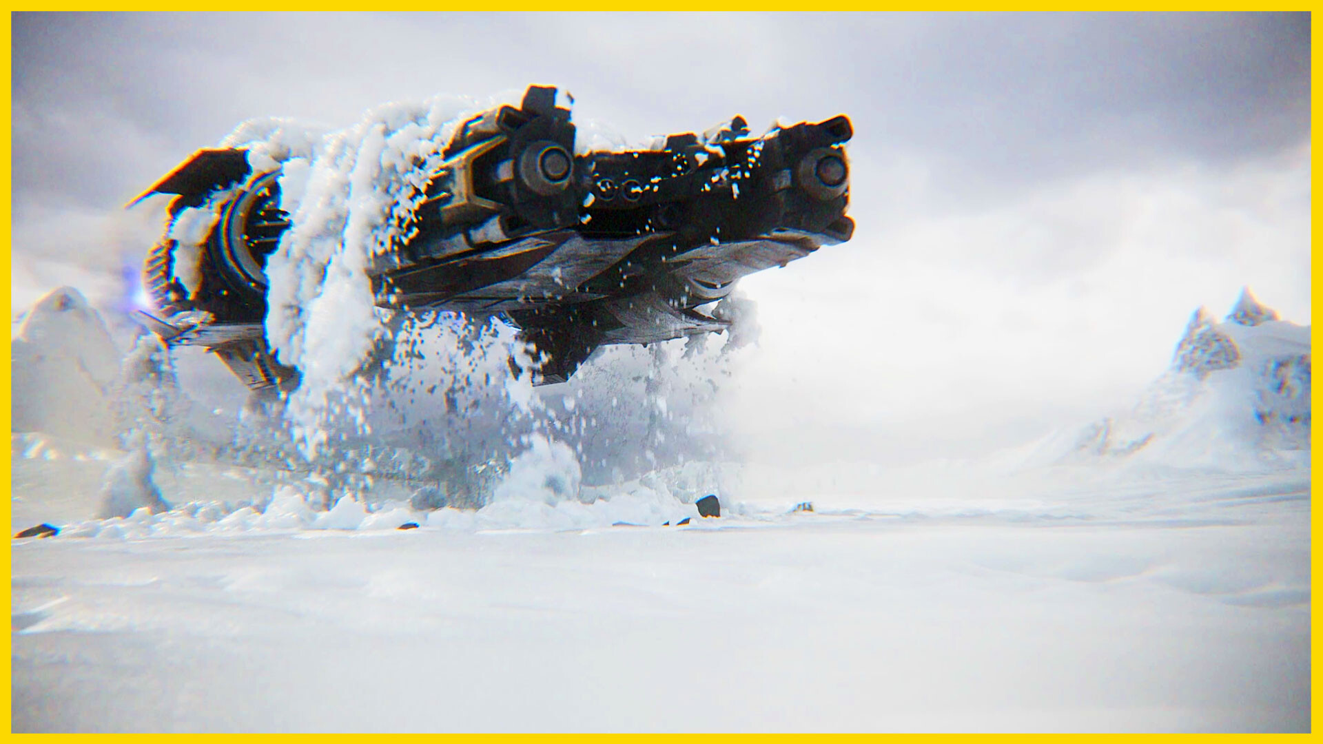 Arvid Schneider - Frosty Frontier: Houdini & Arnold VFX Breakdown of a ...