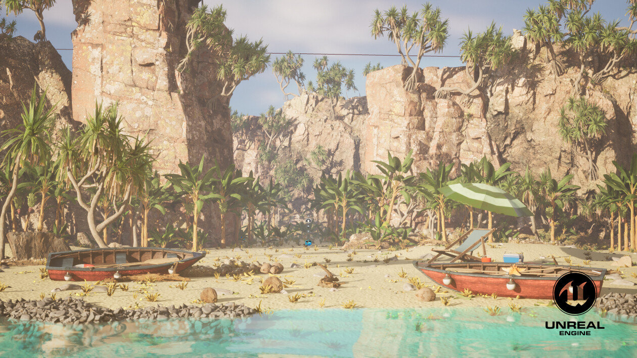 ArtStation - Beach Environment