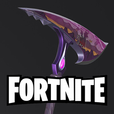 ArtStation - Fortnite - Dark Days Pickaxe