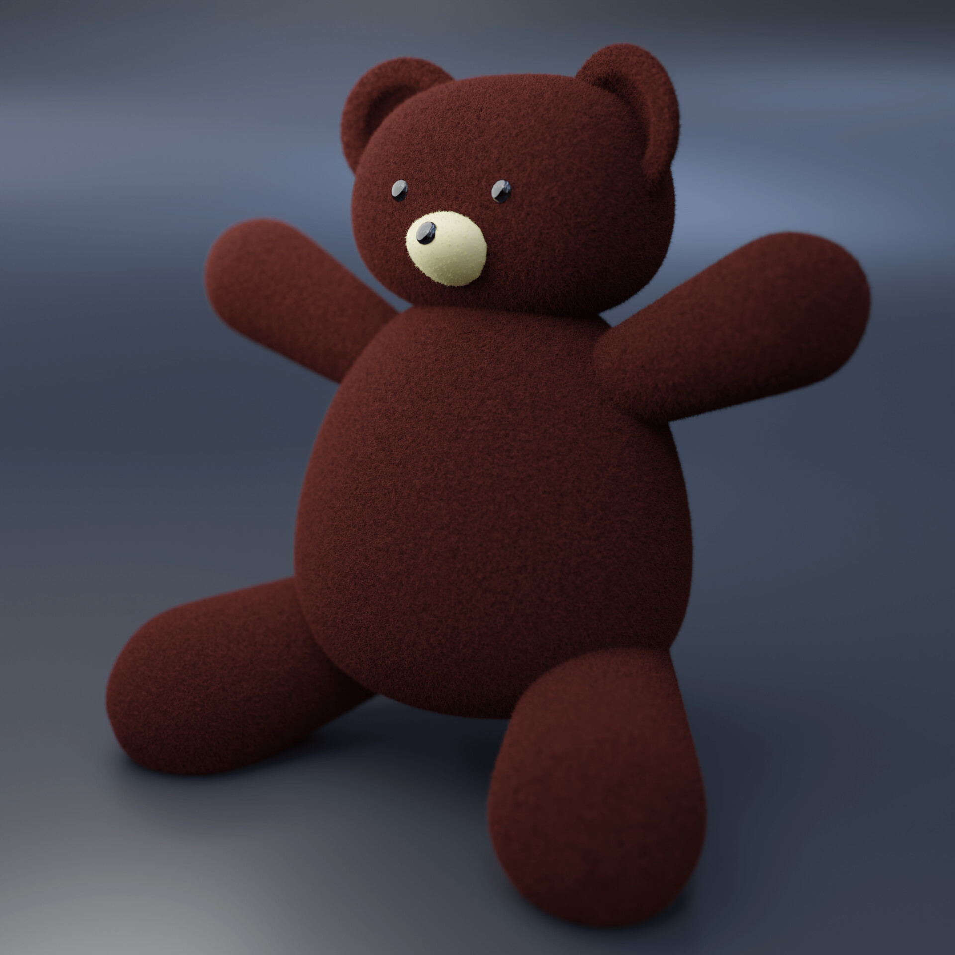 ArtStation - Fuzzy Teddy Bear