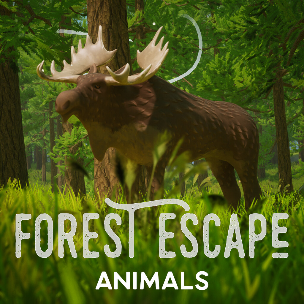 ArtStation - Forest Escape - Moose