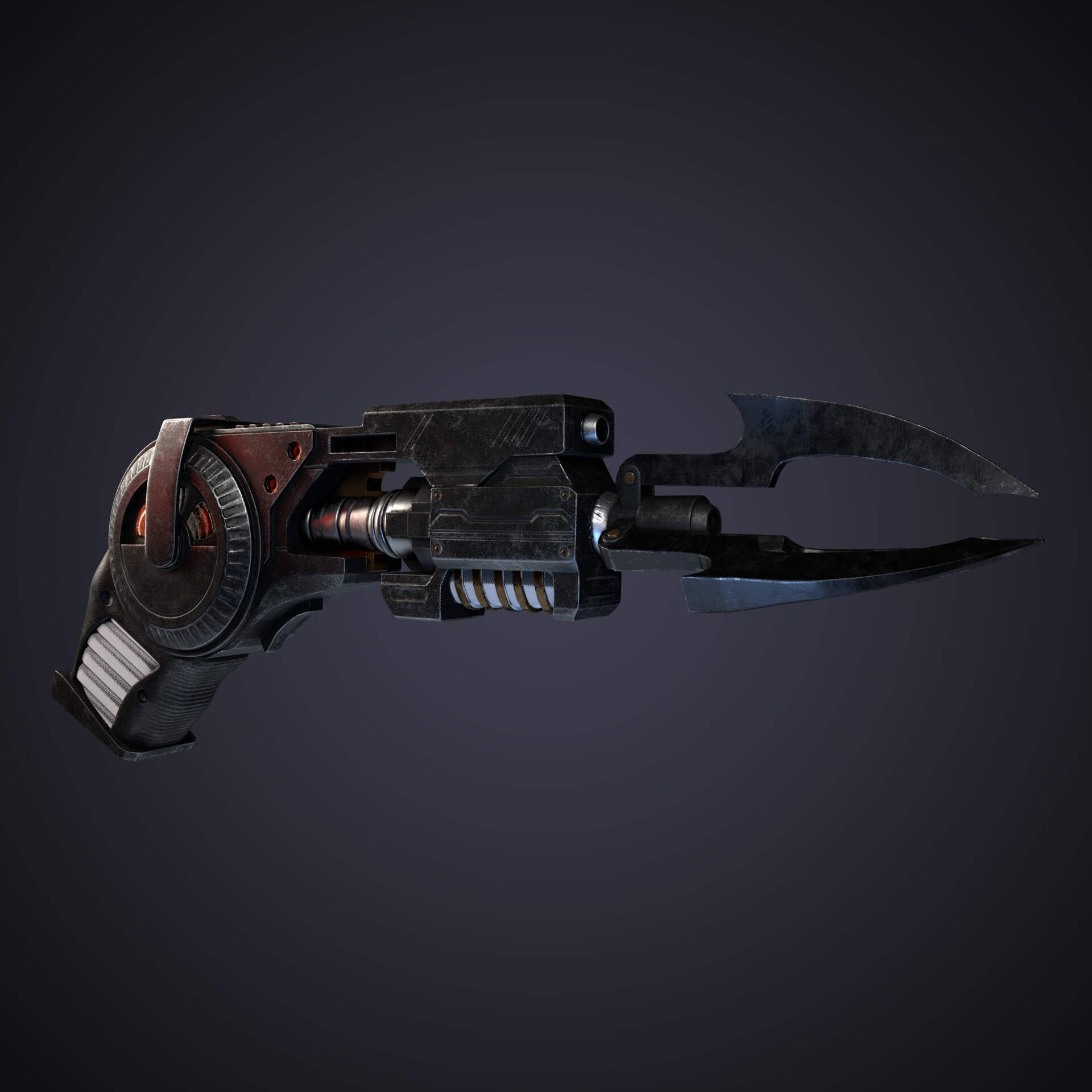 ArtStation - Batman grappling hook gun