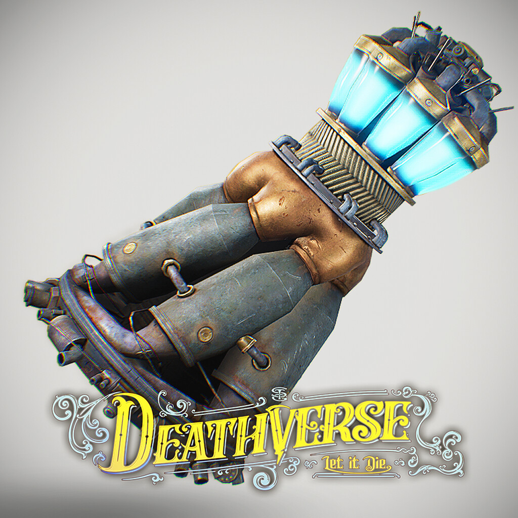 ArtStation - Deathverse: Let It Die Weapon Arms (Eternal Aegis)