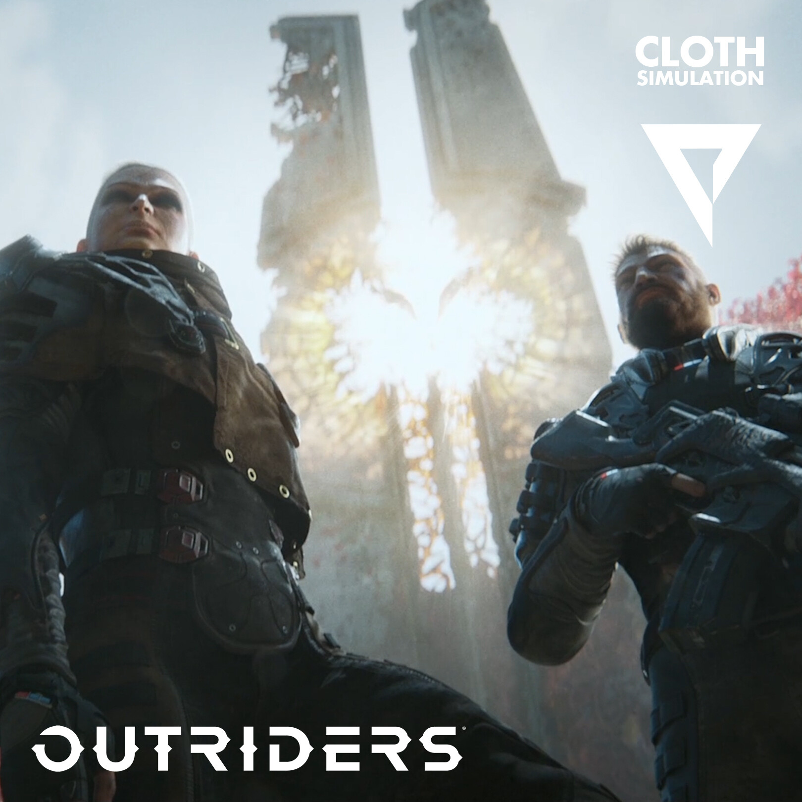 ArtStation - OUTRIDERS - cloth simulation