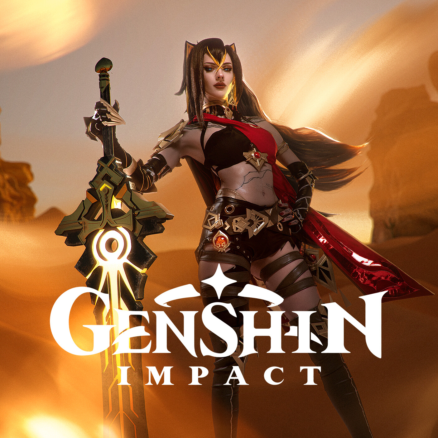 ArtStation - Dehya \ Flame Mane