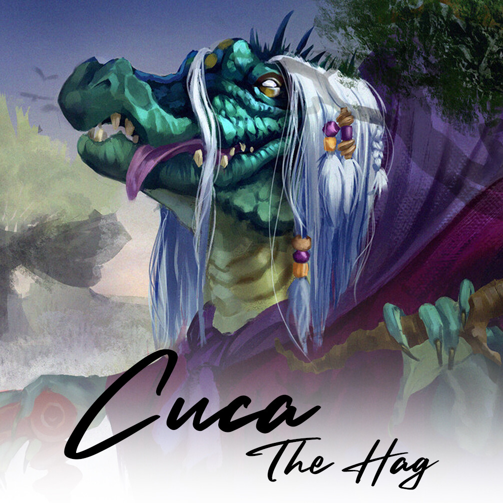 ArtStation - Cuca, the hag