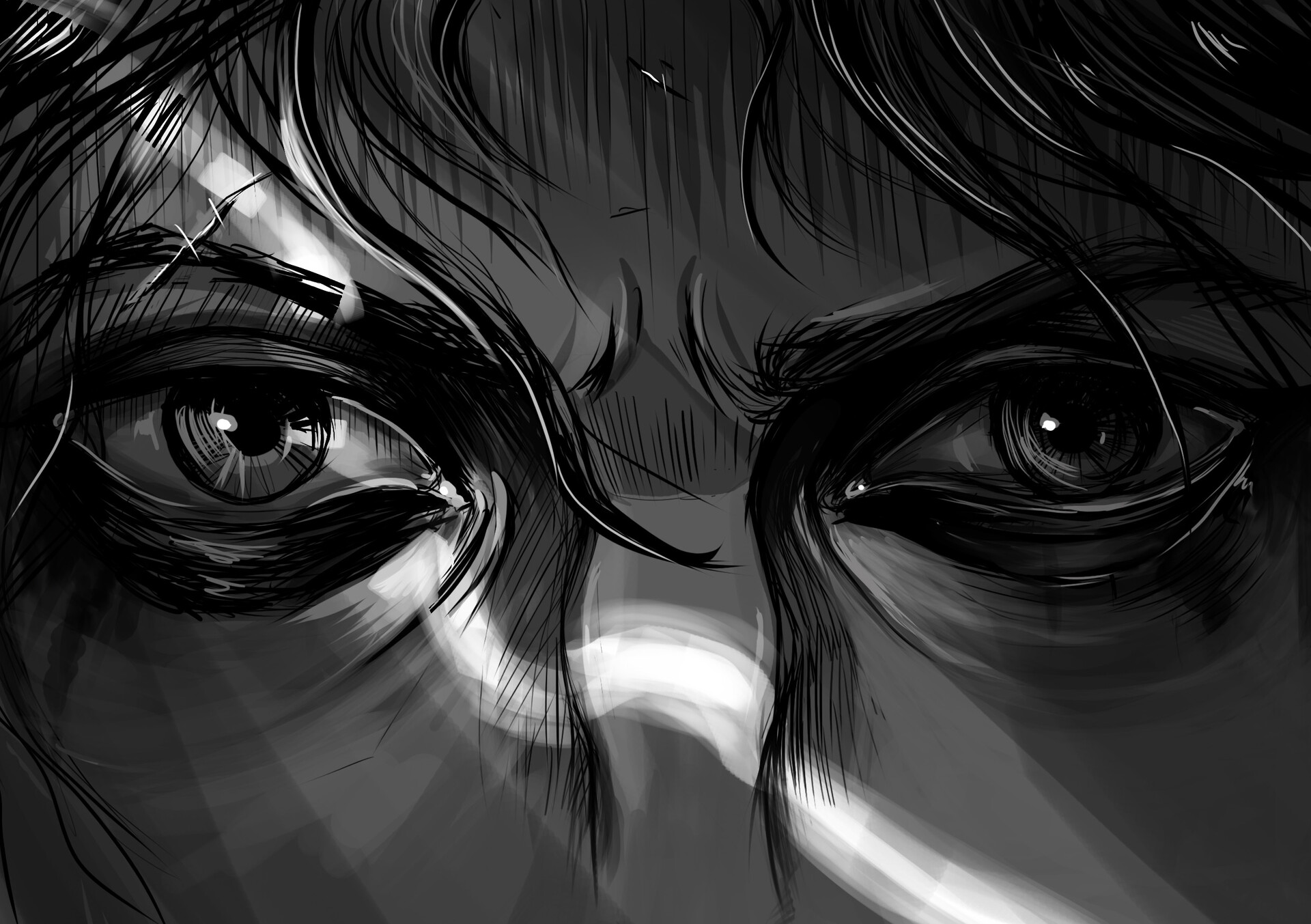 ArtStation - Storyboard - average day after humanity