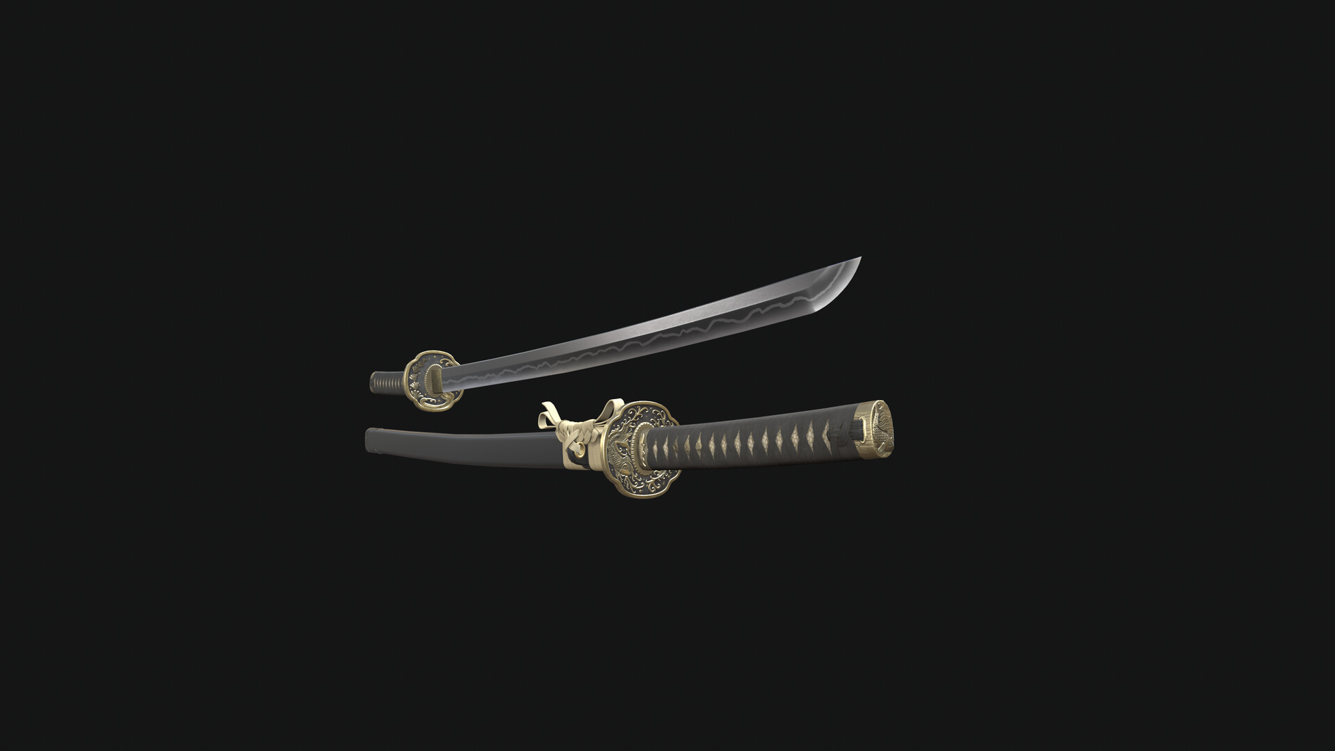 ArtStation - Katana Game-Ready Asset