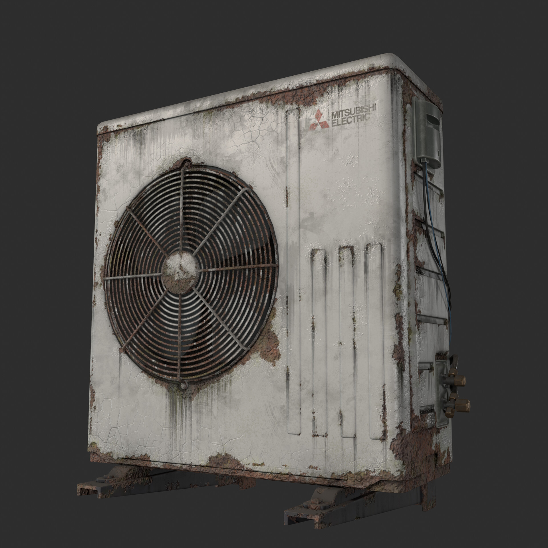 ArtStation - Rusty Air Conditioner