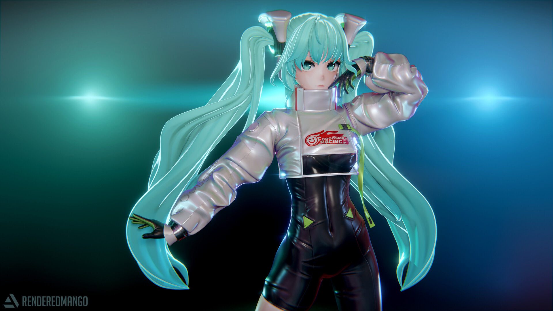 ArtStation - Racing Miku 2022 - Fanart