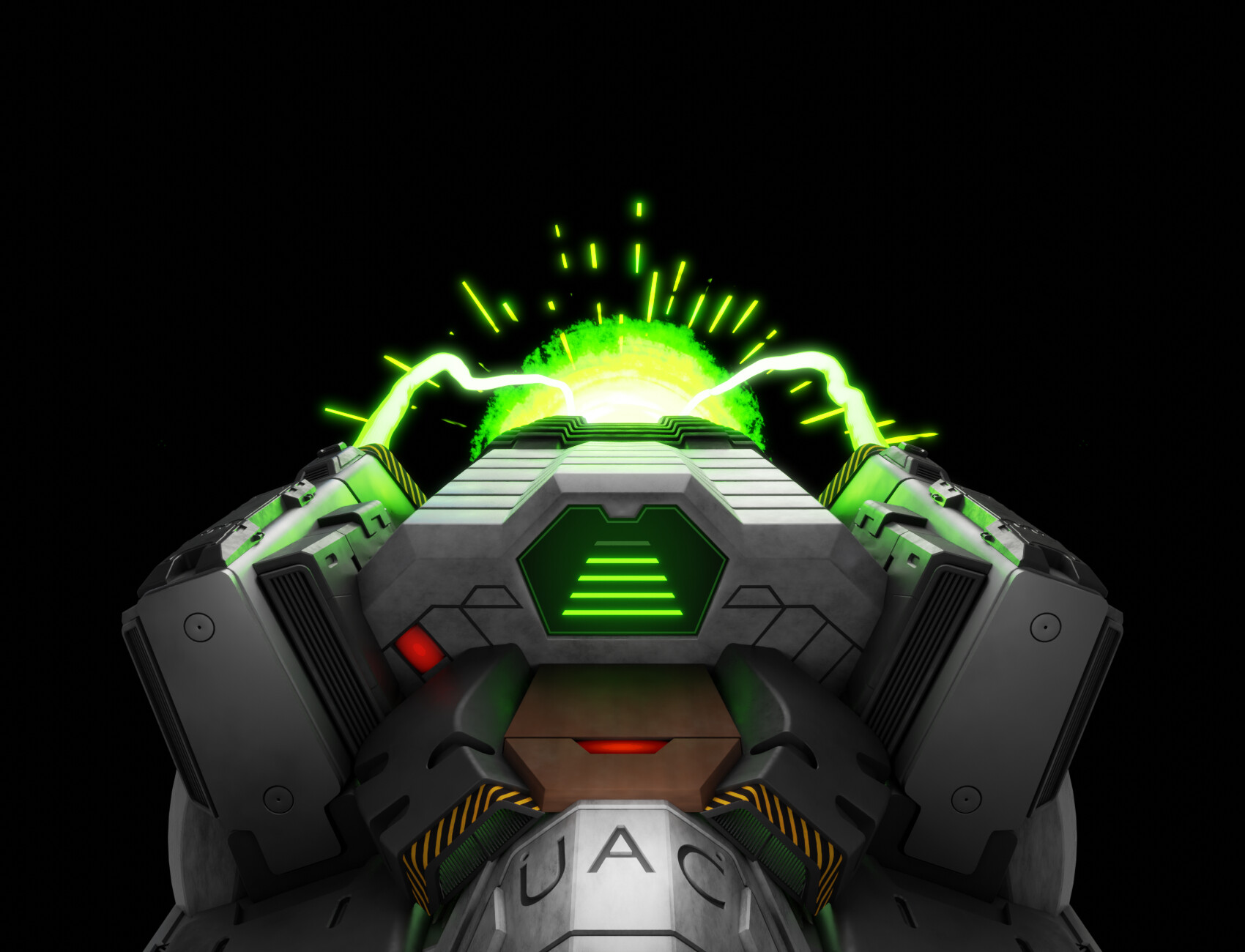 ArtStation - Doom BFG9500 Modeling