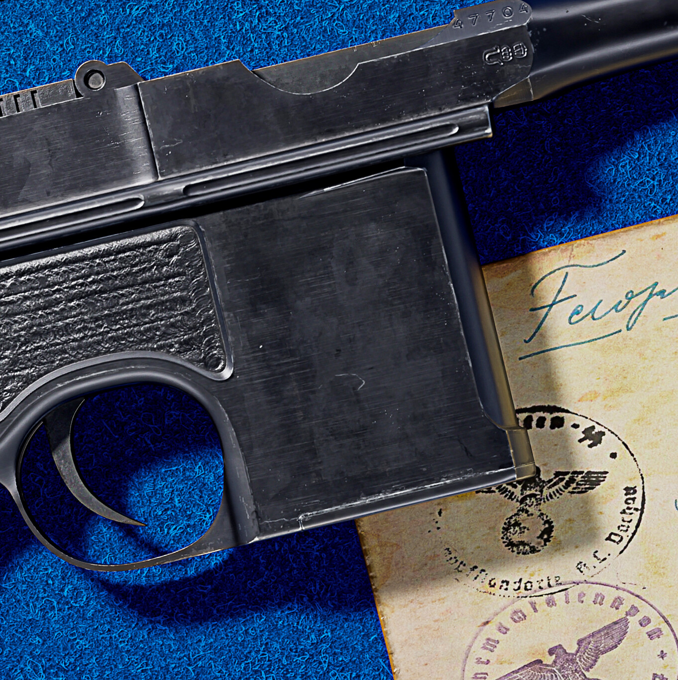 ArtStation - Mauser C96 - Red 9