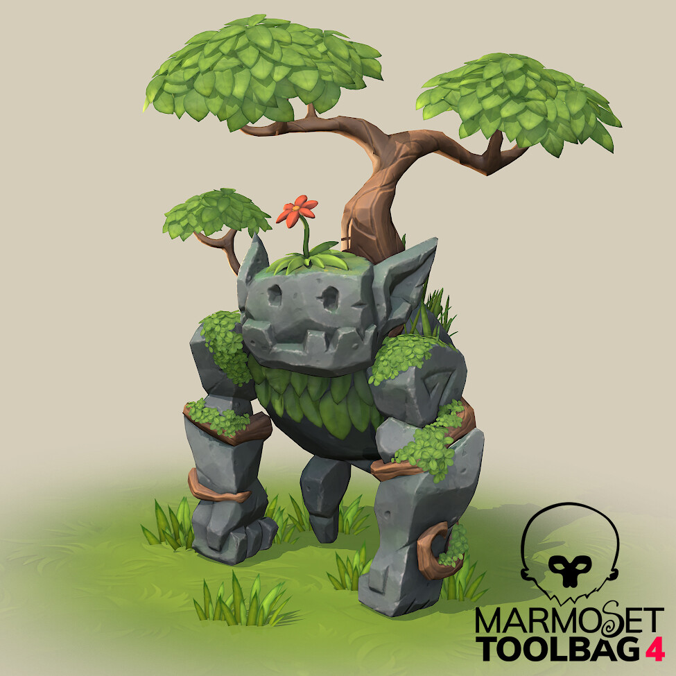 ArtStation - The Tree Golem
