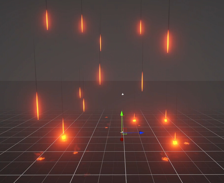 ArtStation - Meteor Shower - VFX