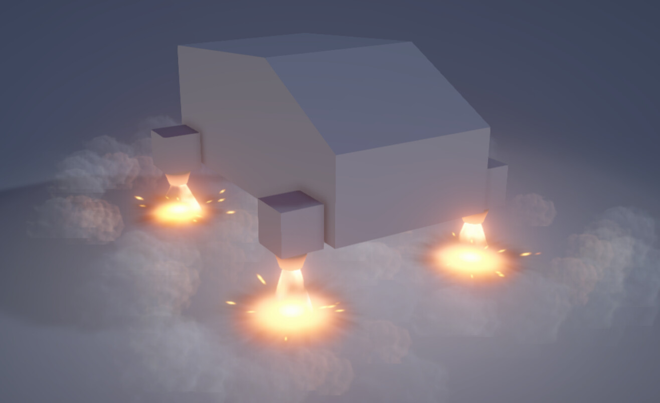 ArtStation - Jet Engine VFX