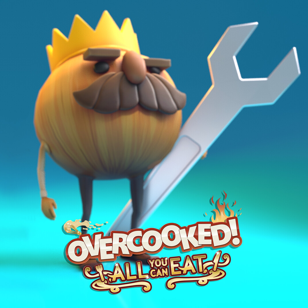 ArtStation - Team 17 and Ghost Town Games OverCooked 2 Art
